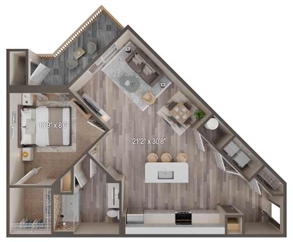 1, 2 & 3 Bedroom Apartments in Columbus, OH | Tiffany Flats